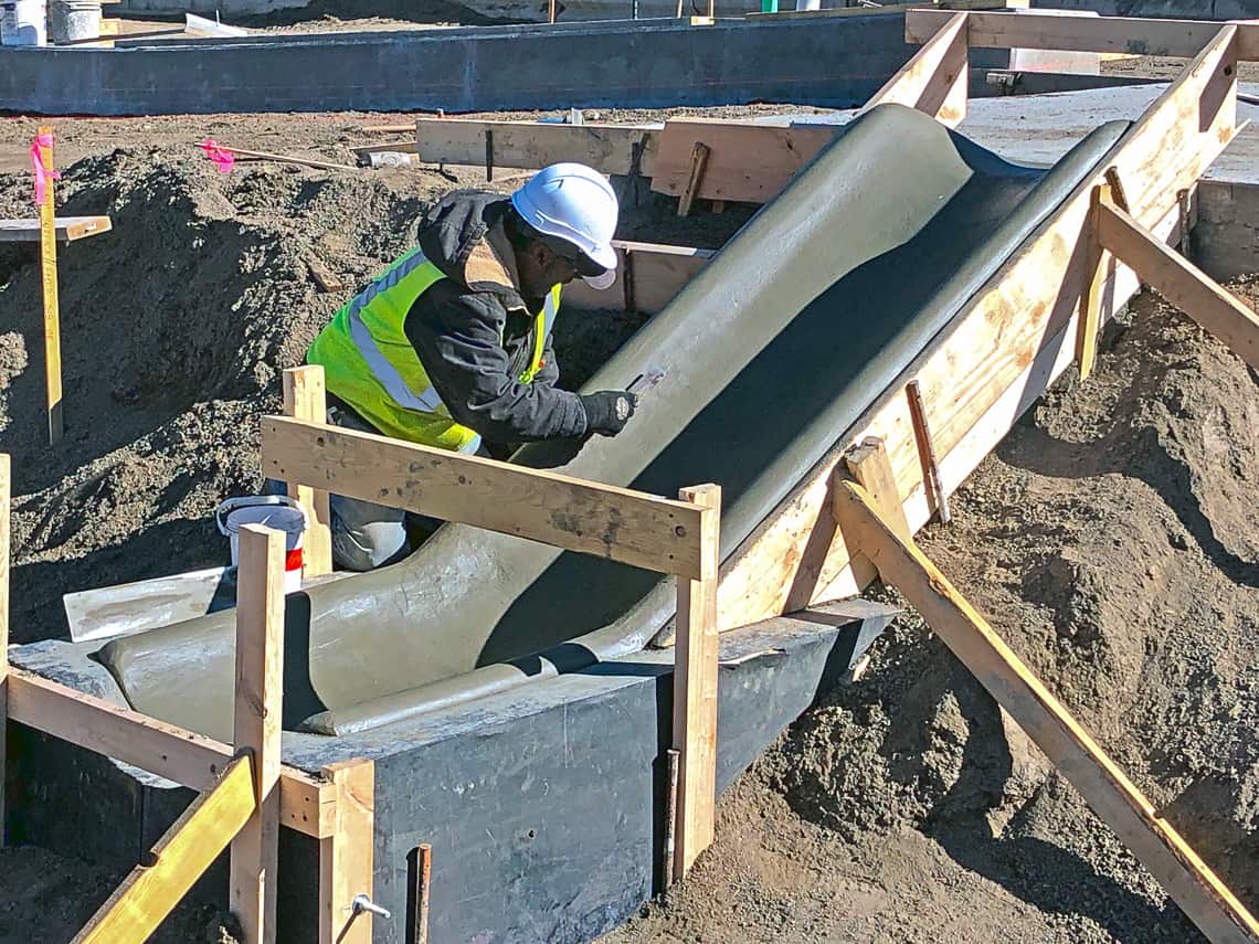 How to Create Iconic Playgrounds With Concrete - Part 2: Concrete Slides