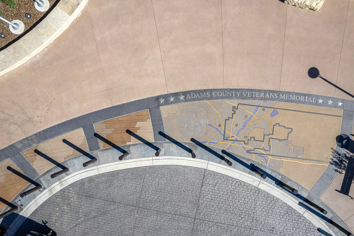 Adams County Veterans Memorial - Colorado Hardscapes