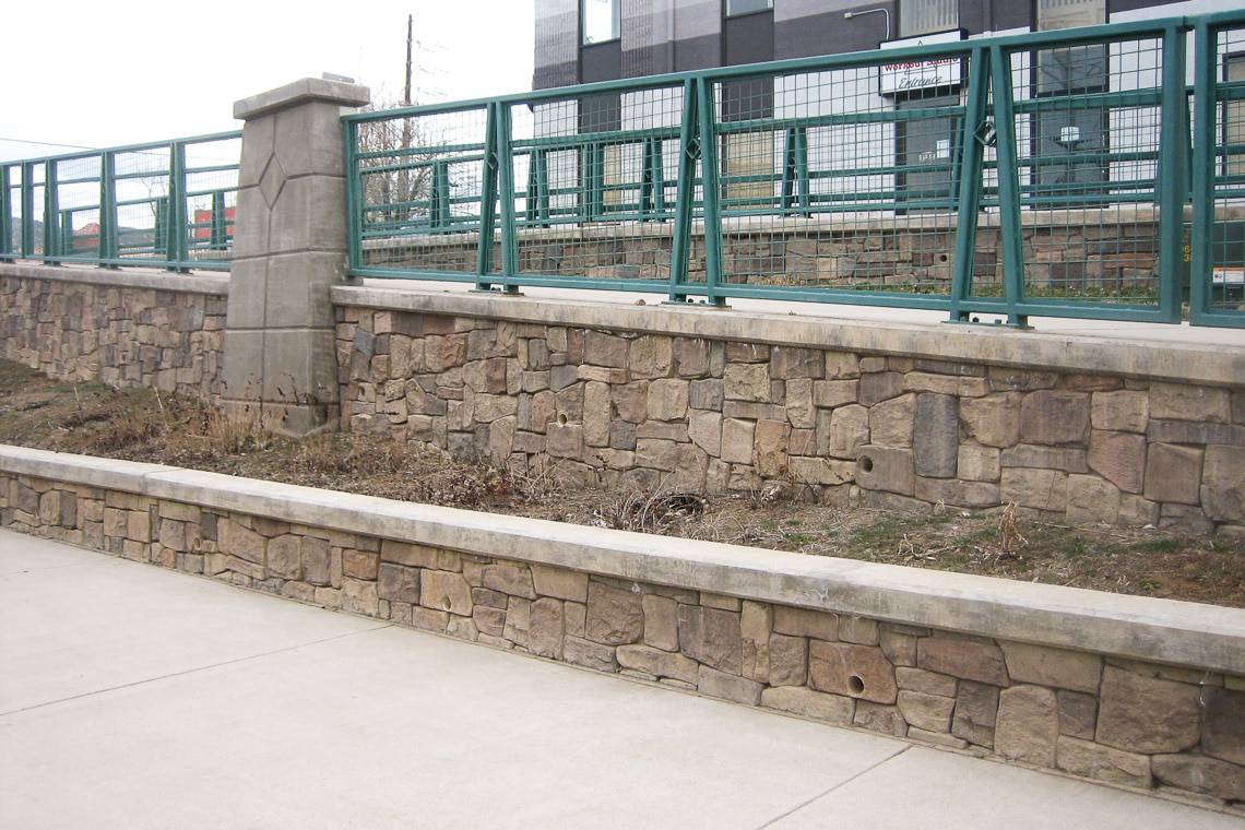 Form Liner Walls - Colorado Hardscapes