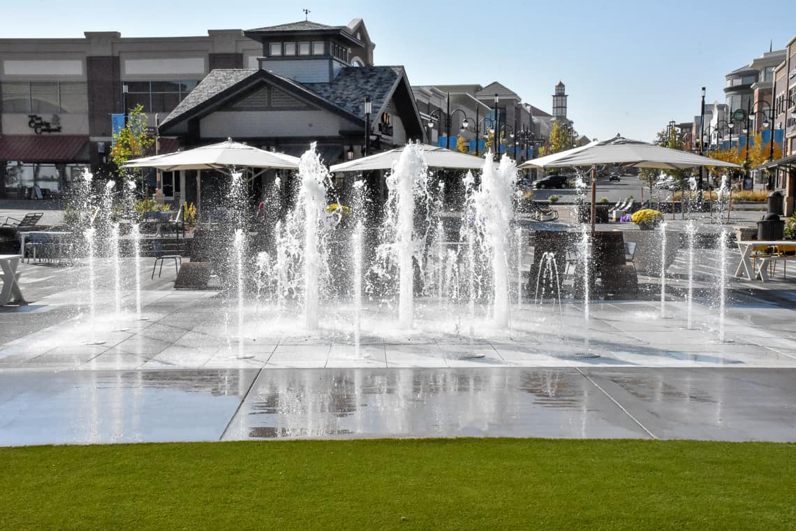 Splash Pads & Pop Jets - Colorado Hardscapes