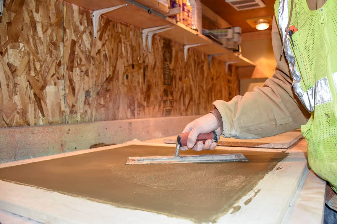 Concrete Samples - The Key to Success - Colorado Hardscapes