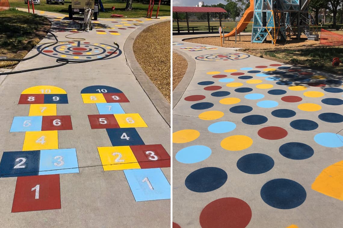 How to Create Iconic Playgrounds - Colored Topical Treatments
