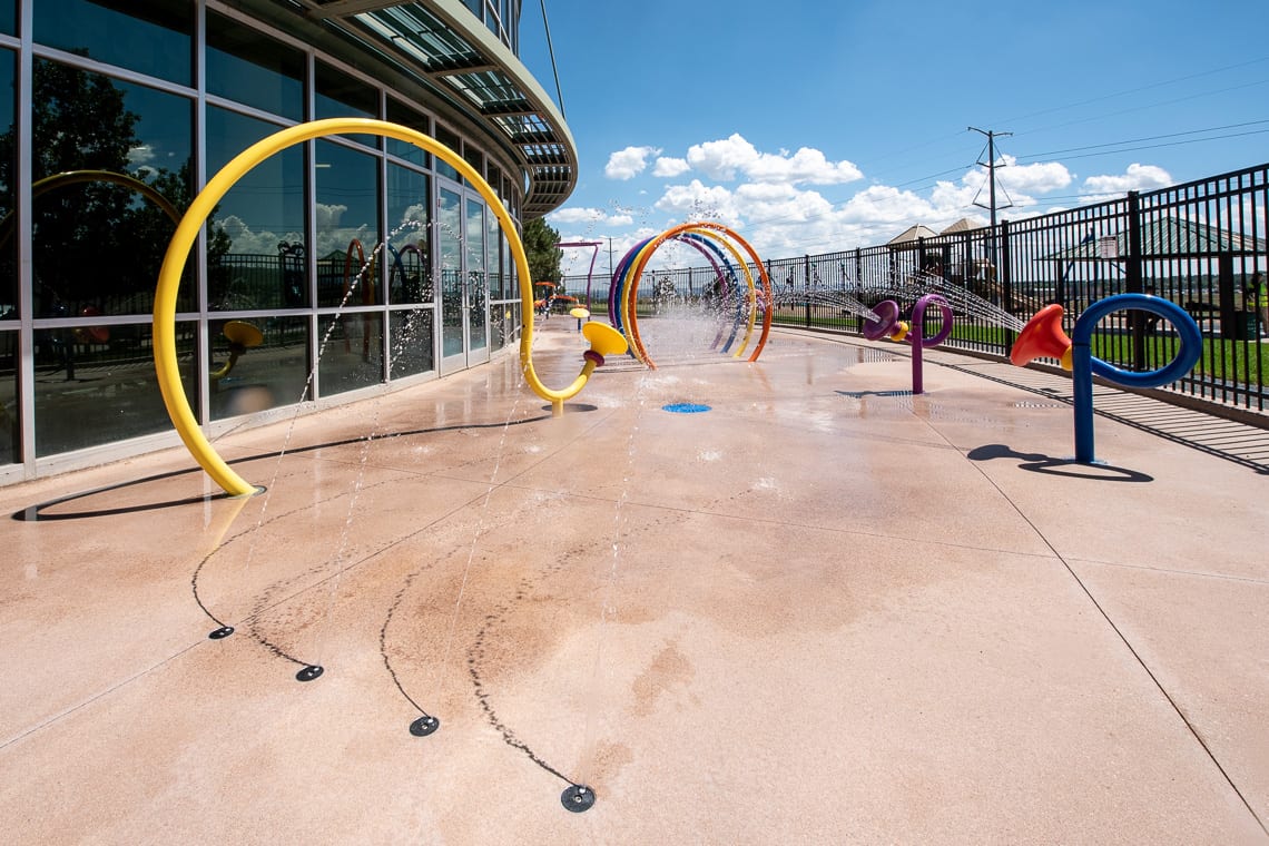 Splash Pads & Pop Jets - Colorado Hardscapes